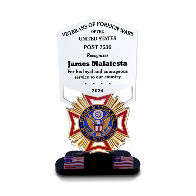 VETERANS OF FOREIGN WARS (VFW) AWARDS – Gino's Awards, Inc.