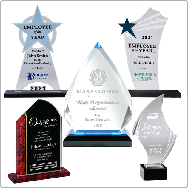 Acrylic Awards – Tagged "Acrylic Awards & Trophies"– Gino's Awards, Inc.