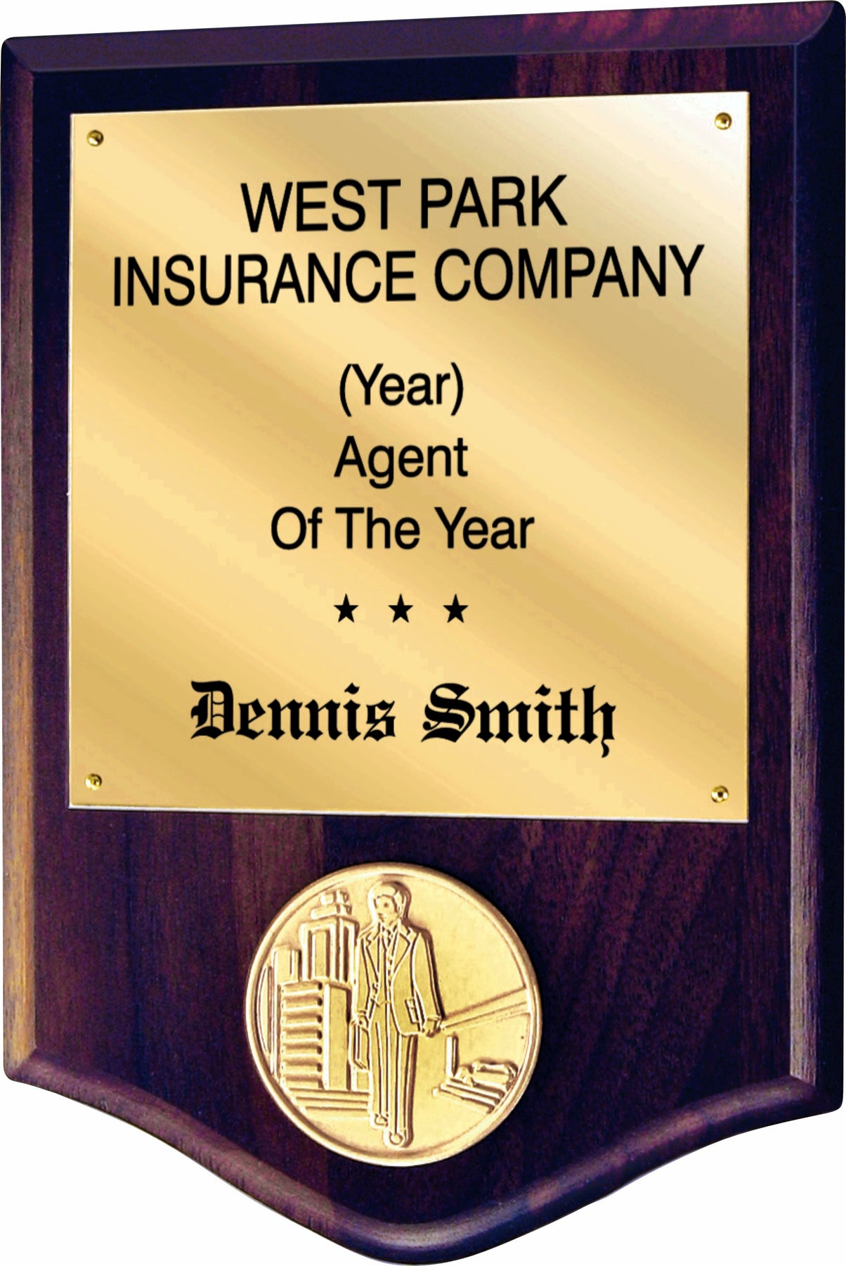 Genuine Walnut Plaque – Premium Quality – Gino's Awards, Inc.