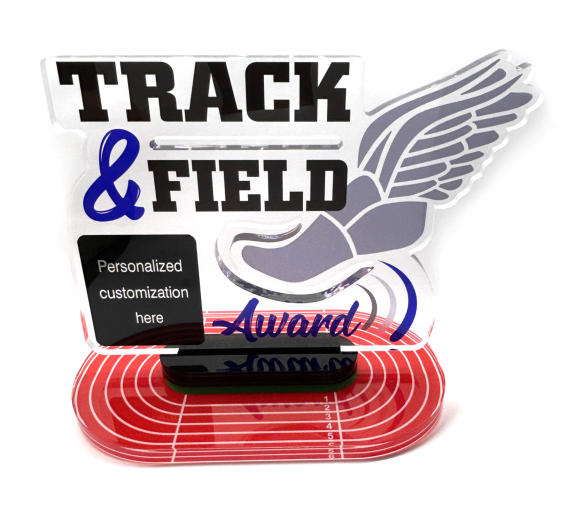 Track/Field - Acrylic Award – Premium Quality – Gino's Awards, Inc.