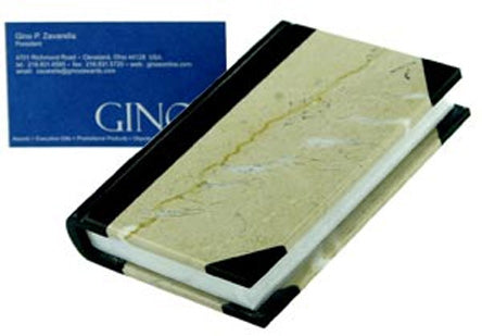 Marble Book Cover – Gino's Awards, Inc.