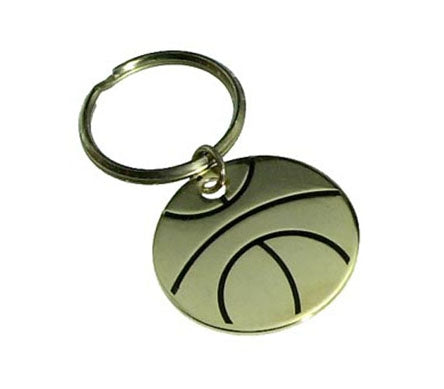 Brass Basketball Key Tag – Gino's Awards, Inc.