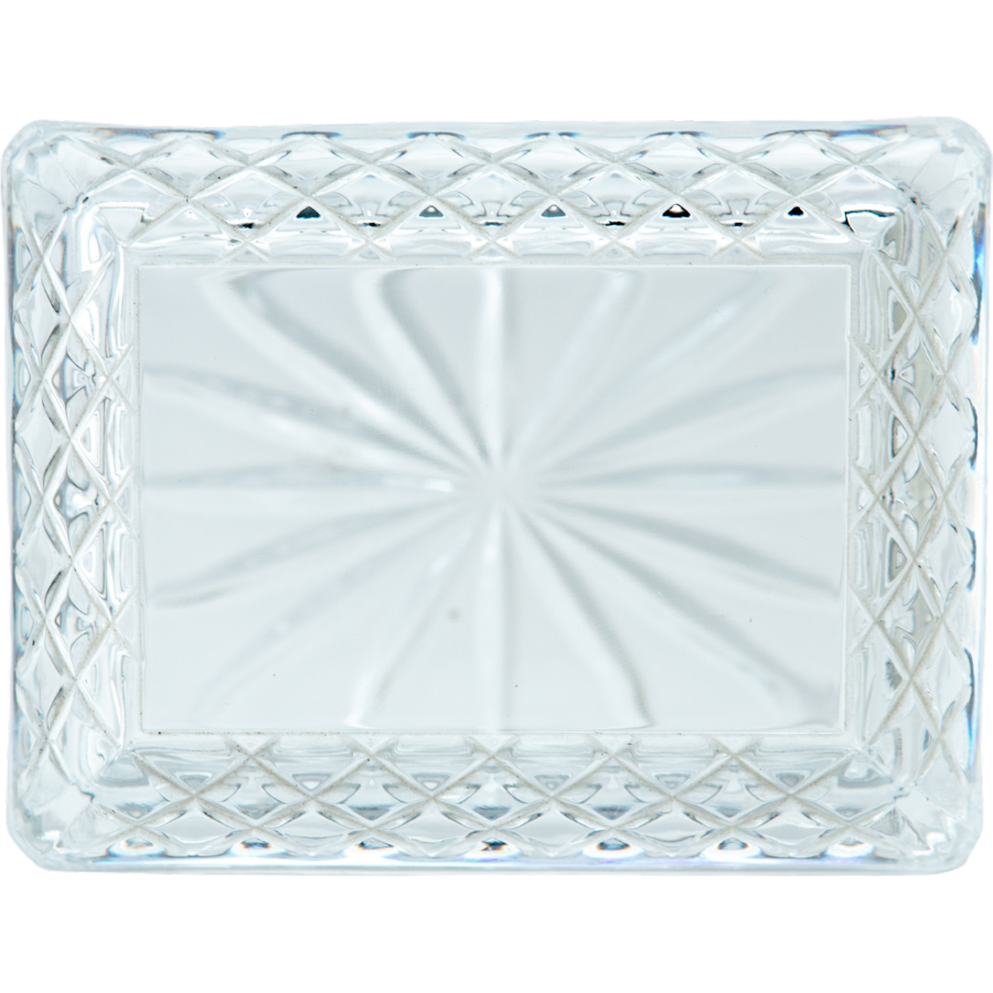 Engravable Rectangular Crystal Box with Lid – Gino's Awards, Inc.