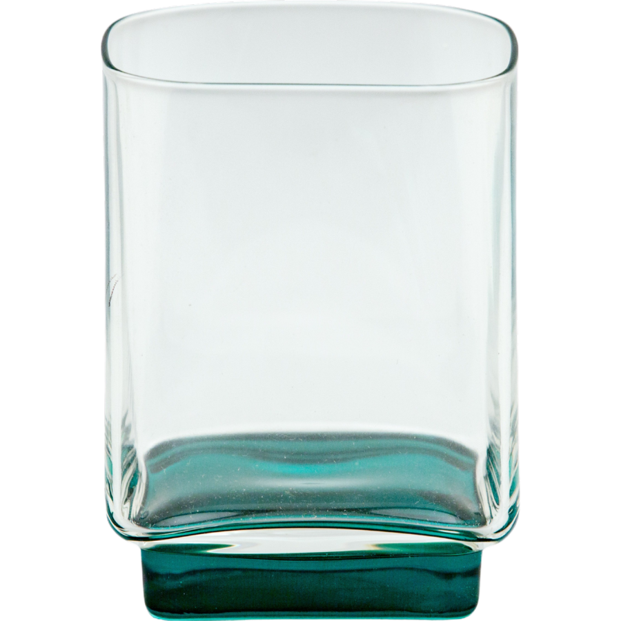 Square Glass with Green Base, 4" – Gino's Awards, Inc.