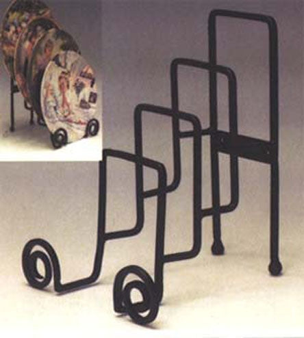 Wrought-Iron 4-Plate Stand – Gino's Awards, Inc.