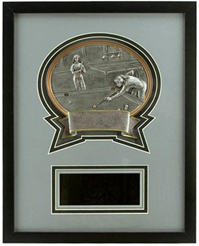 Shadow Box with Billiards Casting – Gino's Awards, Inc.